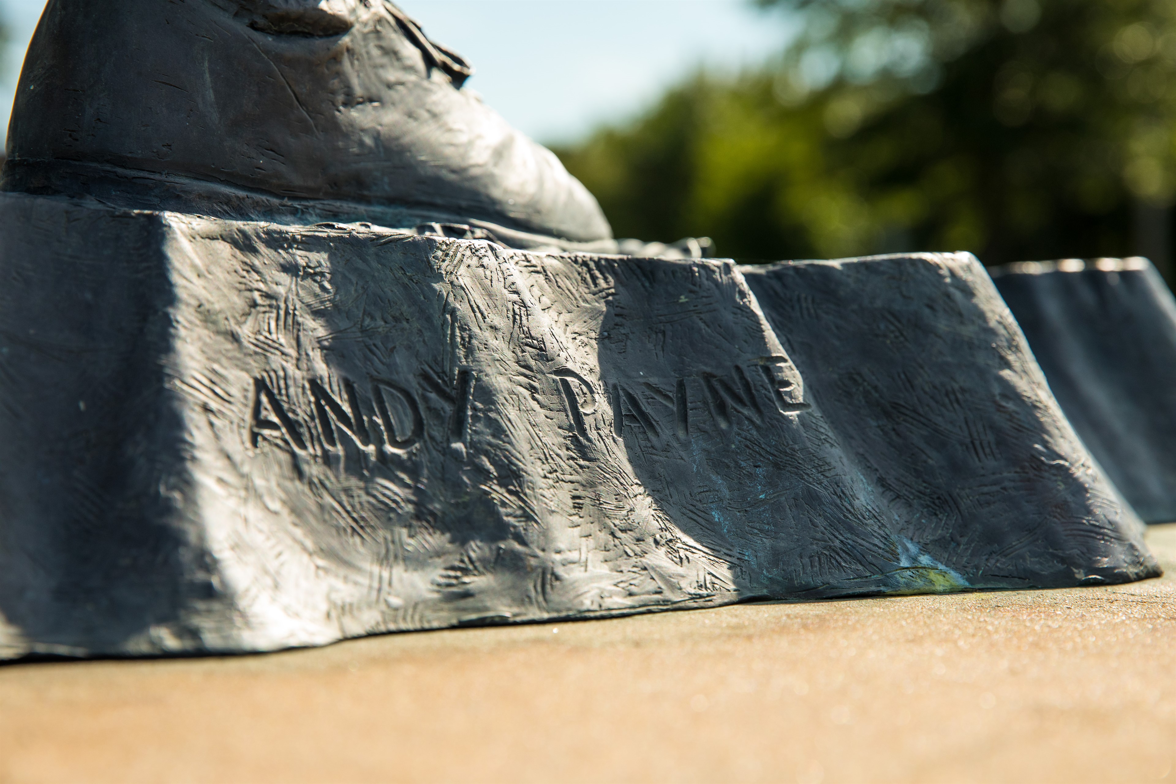 Locations Hub - Andy Payne Statue and Park