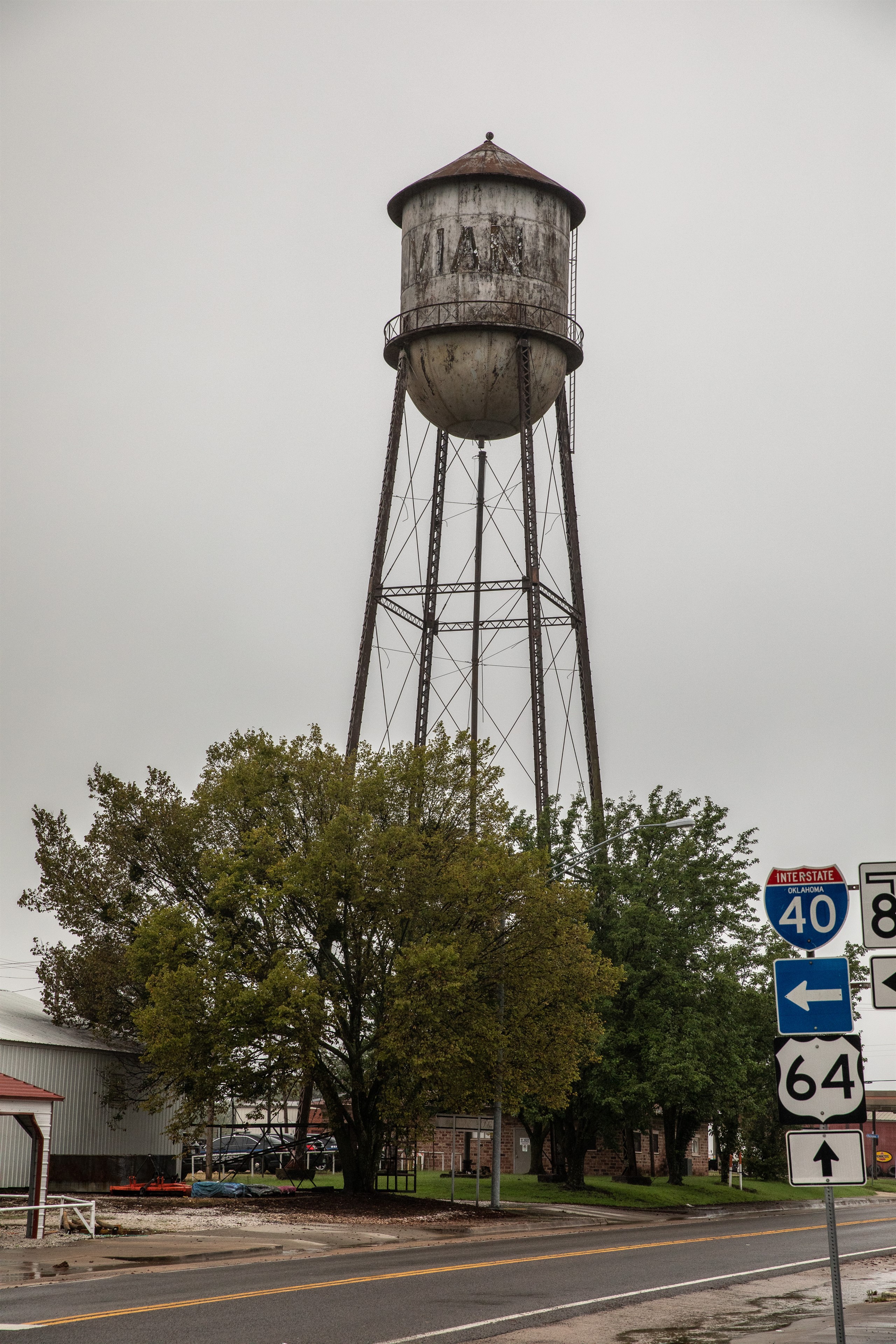 Locations Hub - Vian Water Tower