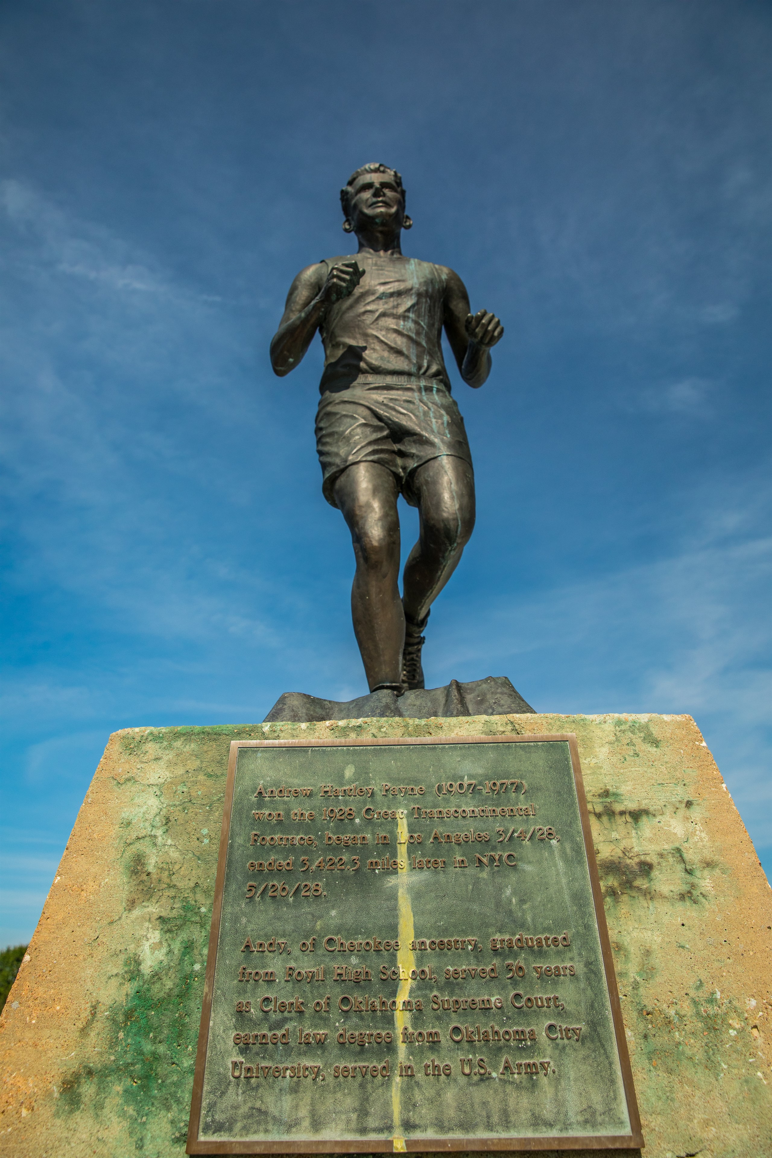 Locations Hub - Andy Payne Statue and Park