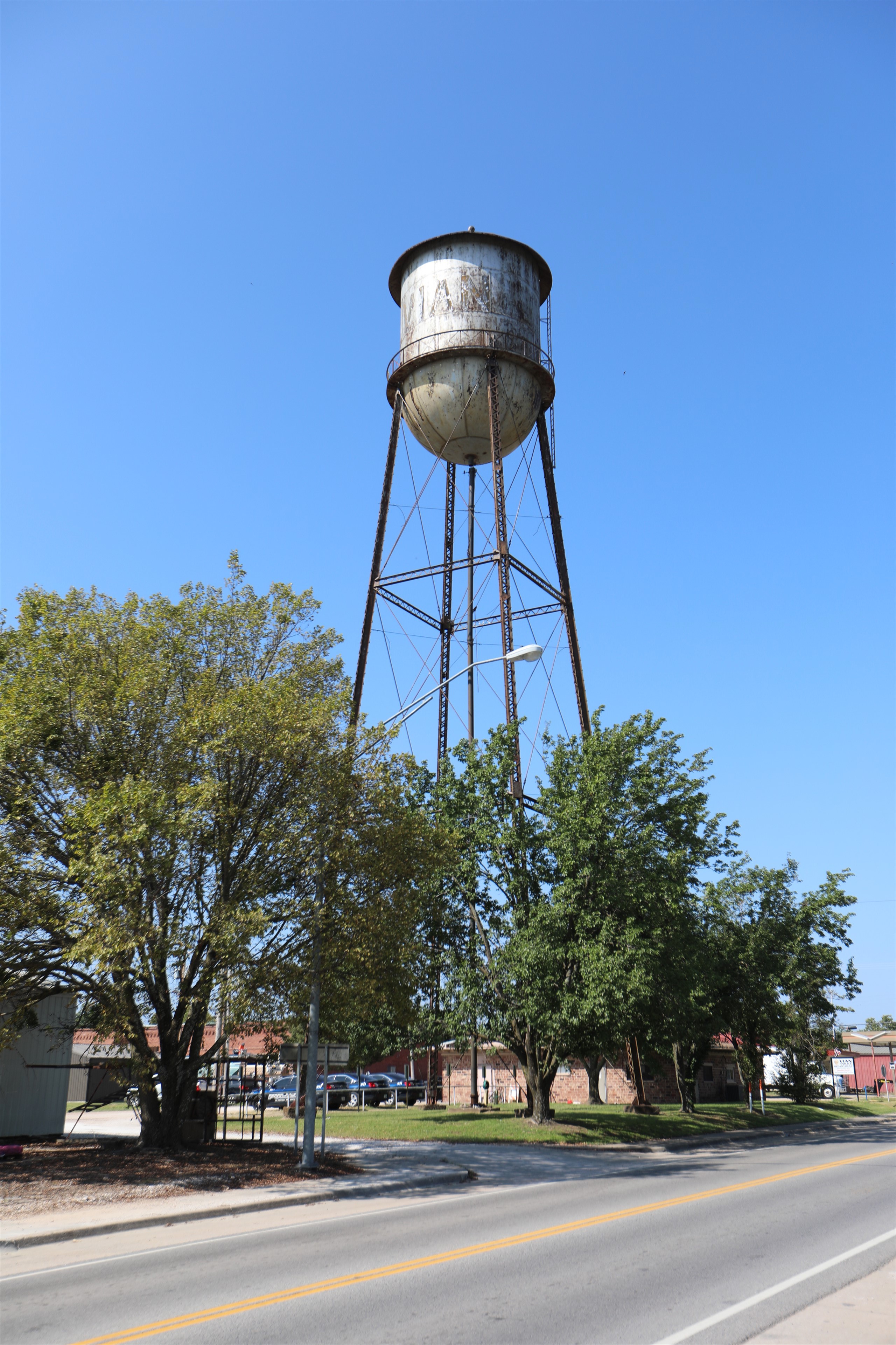 Locations Hub - Vian Water Tower